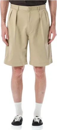 Nanam&iacute;ca Homme, Shorts, Beige, Taille: W36 Double Pleated Chino Shorts