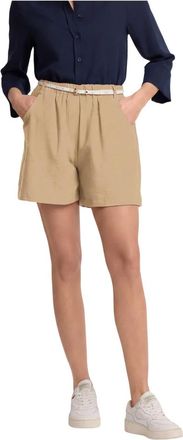 Kocca Femme, Shorts, Beige, Taille: 36 FR Shorts chics et d&eacute;contract&eacute;s confortables