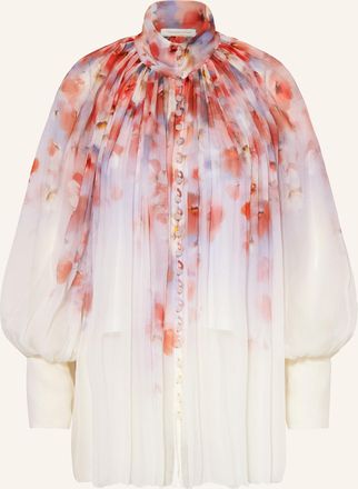 Zimmermann Bluse Mit Schmuckperlen weiss