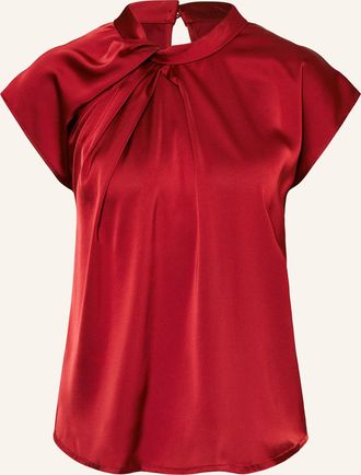 Neo Noir Neo Noir Blusenshirt Fleur Aus Satin rot