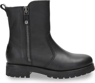 Panama Jack Bottines Fabi Igloo B1 en Cuir Imperm&eacute;able Noir Pour Femme