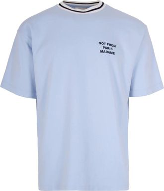 Dr&ocirc;le de Monsieur Homme, Tops, Bleu, Taille: XL T-Shirt Slogan Sport
