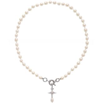Vivienne Westwood Halskette - - Accessories - Damen - Wei&szlig; - ONE SIZE