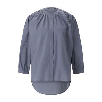 Luisa Cerano Femme, Blouses et Chemises, Bleu, Taille: 42 FR Blouses