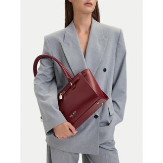 Nine West Handtasche Nine West EO-GOLDEN FRAME-LDA9424 Dunkelrot