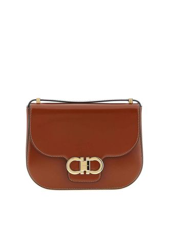 Ferragamo Sac Port&eacute; &Eacute;paule - Marron