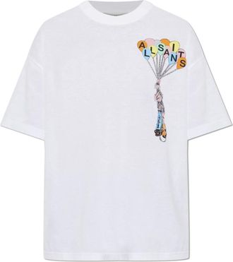 AllSaints Femme, Tops, Blanc, Taille: 38 FR Lofty T-Shirt