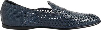 Dolce & Gabbana Homme, Chaussures, Bleu, Taille: 41 EU Mocassins Dress