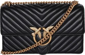 Pinko Pinko, Femme, Sacs, Noir, Taille: ONE Size Love One Classic