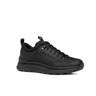 Geox Herren U SPHERICA ACTIF X2 Sneaker, Black, 45 EU