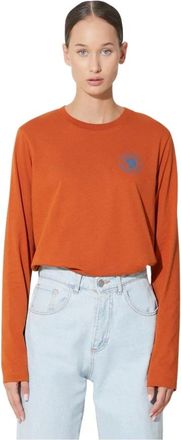 Fj&auml;llr&auml;ven Damen, Oberteile, Orange, SGr&ouml;&szlig;e