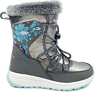 Kangaroos Femme K-CG Monja Ev Botte de Neige, Acier Gris Menthe, 35 EU