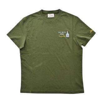 MC2 Saint Barth T-Shirt - - Tops - Herren - Gr&uuml;n - 2XL
