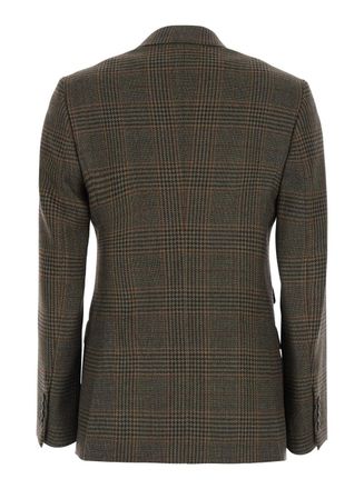 Max Mara Womens Jacket Mxmdeserto Brown Wool Blazers