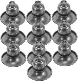 Cabilock 10 Stück Teiliges Kerzenhalter aus Robustem Metall Hitzebeständig und Kreatives DIY Zubehör für Teelichter und Taper Kerzen zur Dekoration bei Festen 