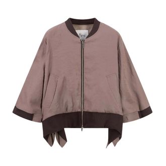 8pm 8Pm, Femme, Vestes, Brun, Taille: 42 FR Bomber Kimono