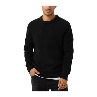Scotch & Soda Weicher Strick Regular Fit Pullover - - Knitwear - Herren - Schwarzk - M