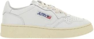 Autry Femme, Chaussures, Blanc, Taille: 36 EU Medalist Low Baskets
