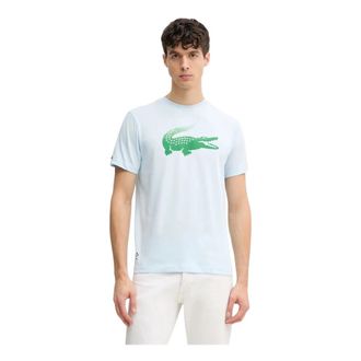 Lacoste Tennis x Daniil Medvedev T-Shirt - - Tops - Herren - Blau - 2XL