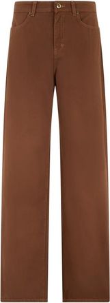 Max Mara Femme, Pantalons, Brun, Taille: 36 FR Pantalons