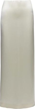 Wakakuu Icons Femme, Jupes, Beige, Taille: 38 FR Maxi Skirt