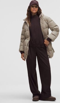 lululemon Doudoune à taille ajustable en duvet 600 cuin pour Femmes - Gris - Taille 2XS