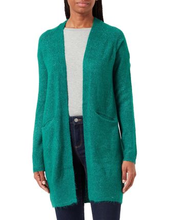 Ichi Damen IHKAMARA CA2 Strickjacke, 185424/Cadmium Green, XS