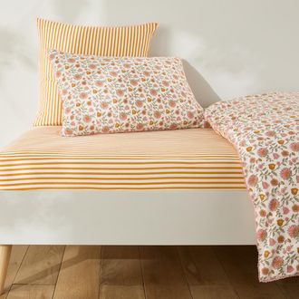 La Redoute Interieurs Drap-housse En Coton Lav&eacute; Yassia