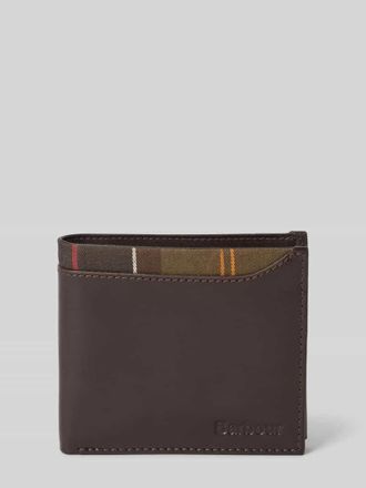 Barbour Portemonnaie aus echtem Rindsleder Modell BRODICK