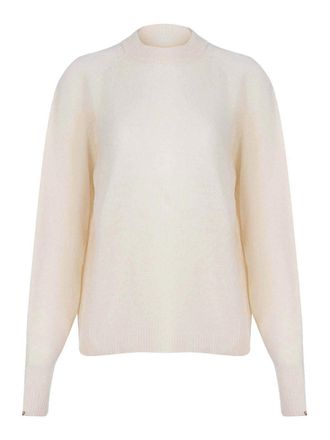 Alysi Pull Col Rond - Jaune