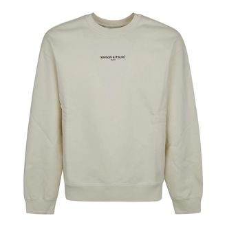 Maison Kitsun&eacute; Paris Comfort Sweatshirt - - Sweatshirts & Hoodies - Herren - Beige - XL