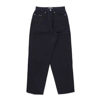 HUF Schwarze Signature Loose-fit Jeans - - Jeans - Herren - Schwarzk - W36