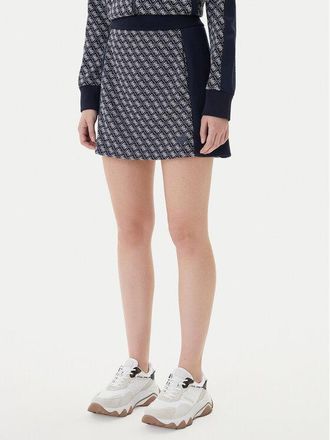 Guess Minirock V6RD04 K2042 Dunkelblau Regular Fit