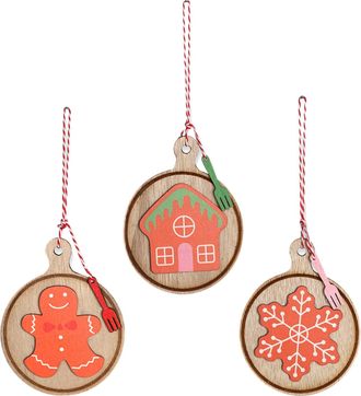 Generico Weihnachtsdekoration | Festlicher Anh&auml;nger, 3 St&uuml;ck, Weihnachtsbaum, f&uuml;r Wohnzimmer, Ferienhaus, Innenwand im Freien