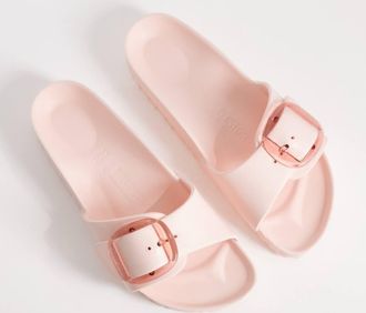 Birkenstock Madrid - Sandales en EVA avec grande boucle - Rose clair