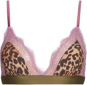 Love Stories Soutien-gorge triangle l&eacute;opard