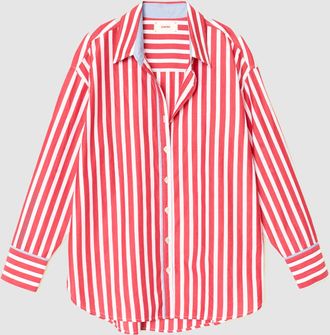 Xirena Chemise Gillian Scarlet Stripe