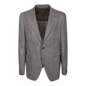 Tagliatore Homme, Vestes, Brun, Taille: XL Veste Structur&eacute;e en Tweed