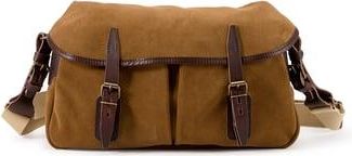 Bleu de Chauffe Sac Musette du P&ecirc;cheur S en cuir