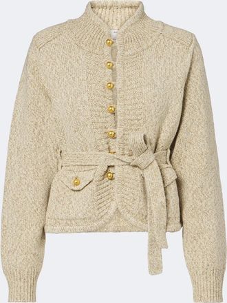 Xu Zhi Cardigan en laine et soie
