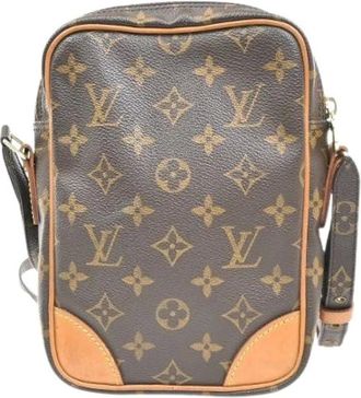 Louis Vuitton unisex, Pre-owned, Brun, Taille: ONE Size Sac bandouli&egrave;re en toile vintage Pre-owned