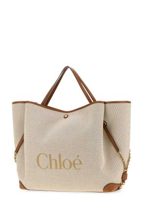 Chlo&eacute; Clover Tote Bag - Beige