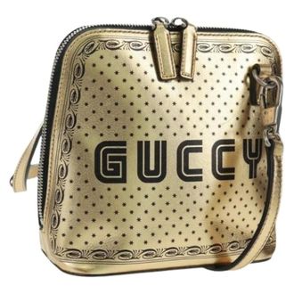 Gucci Sac bandouli&egrave;re Vintage Pre-owned - Femme - Pre-owned - Jaune - Taille: ONE Size