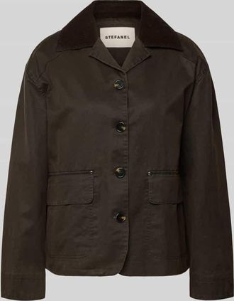 Stefanel Jacke mit Pattentaschen