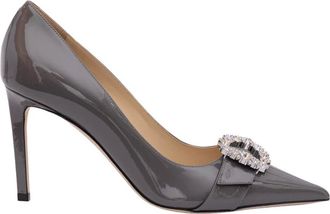 Jimmy Choo London Femme, Chaussures, Gris, Taille: 39 EU Escarpins Chery 85