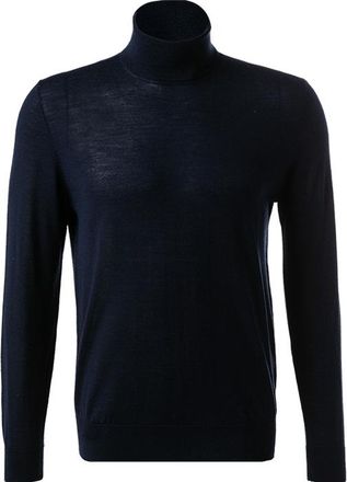 Hackett Herren Rollkragenpullover blau unifarben