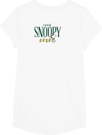 Peanuts Erdn&uuml;sse - Snoopy 1950 Camping T-Shirt