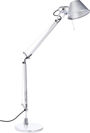 Artemide Tolomeo Tavolo Mini Tischlampe. Hochwertige Tischleuchte aus Aluminium mit Tischfu&szlig; &oslash;20cm. Made in Italy