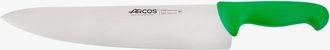 Arcos Kochmesser Professionell - Edelstahlklinge 300 mm - Langlebigkeit und Pr&auml;zision - Polypropylen-Griff Gr&uuml;n - Serie 2900