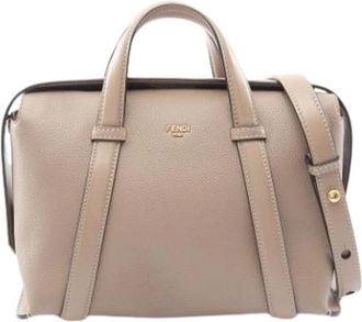 Fendi Sac &agrave; main vintage Pre-owned - Femme - Pre-owned - Beige - Taille: ONE Size